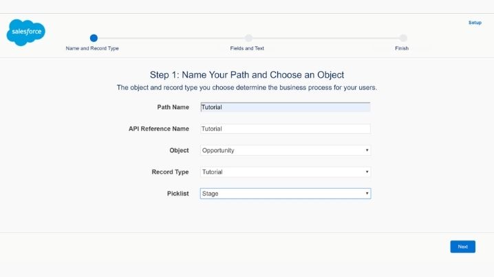 How To Set Up A New Path In Salesforce? - Tech Blog | Mobile App ...