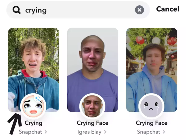 Snapchat #cryingfilter- Multiverse of Madness | News - EmizenTech Blog