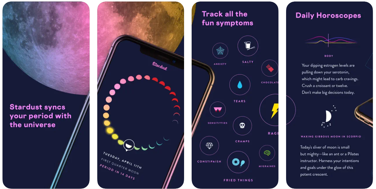Stardust - First Period Tracker App with End-to-End Encryption | News ...