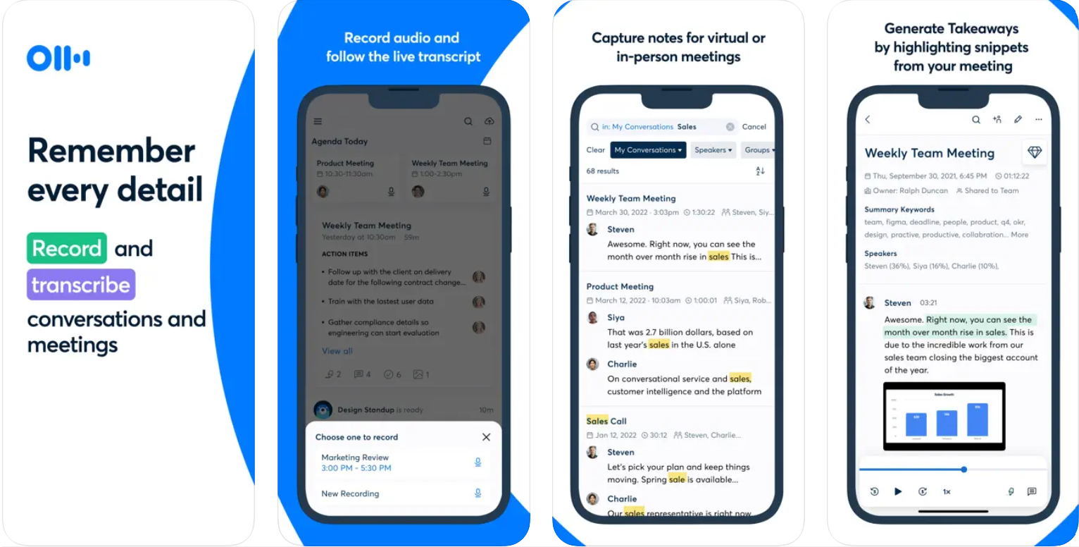 How to Develop Speech-To-Text Transcription App Like Otter.ai. | Mobile ...