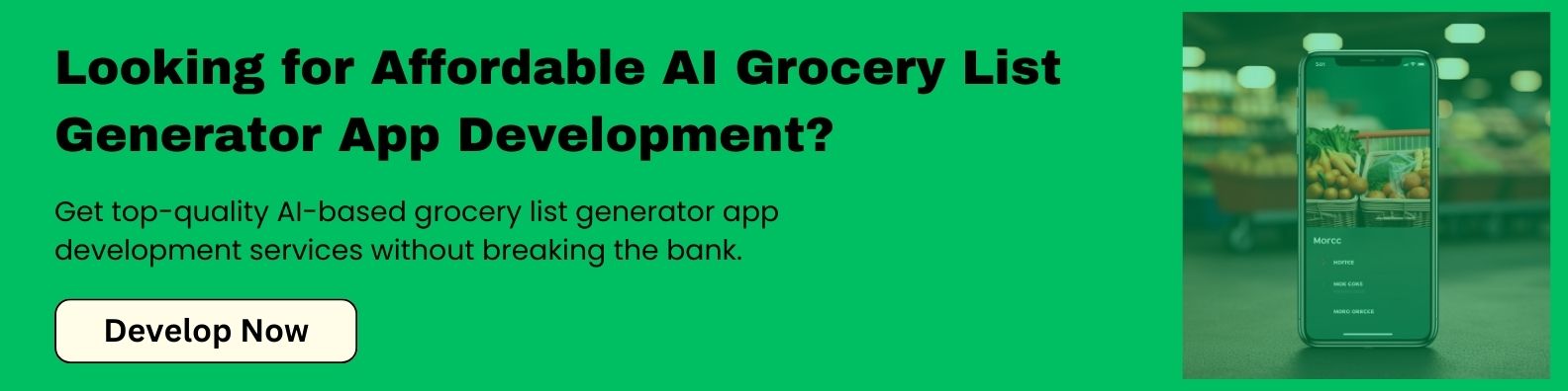 AI Grocery List Generator App Development - A Complete Guide